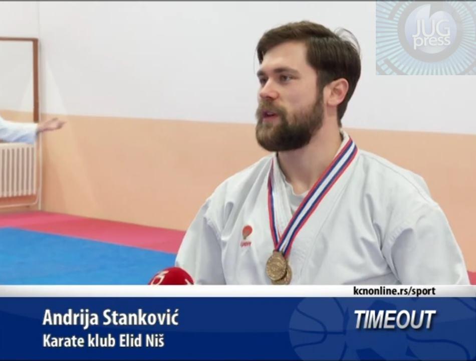 Nišlija Andrija Stanković predstavljajo Srbiju na Evropskom seniorskom ...